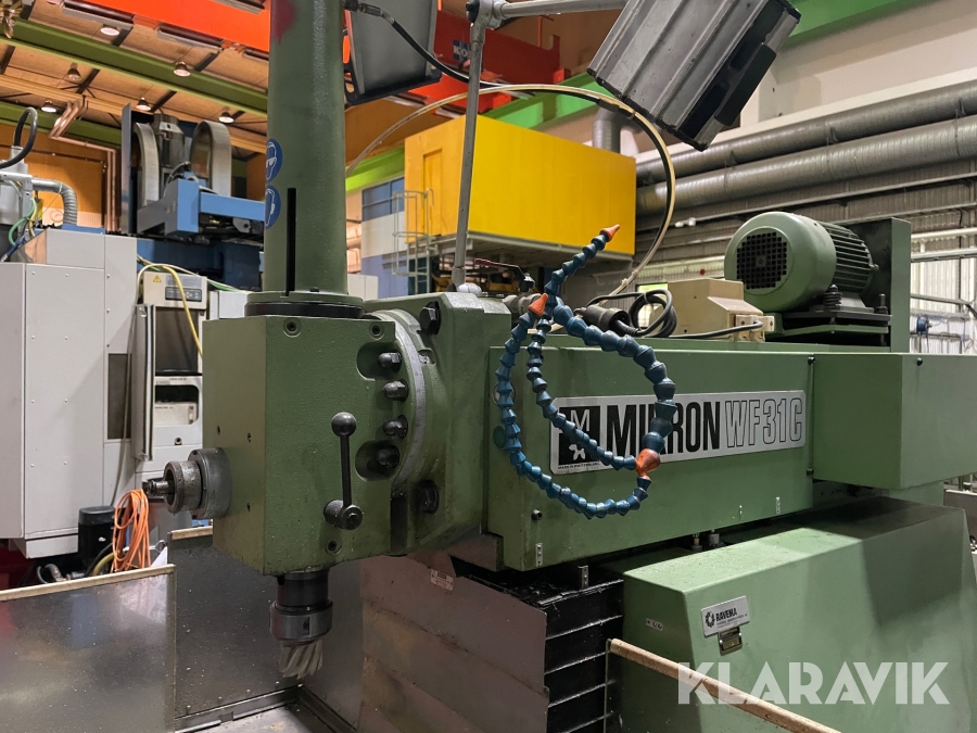 Fräs Mikron WF 31C, Trollhättan, Klaravik auktioner
