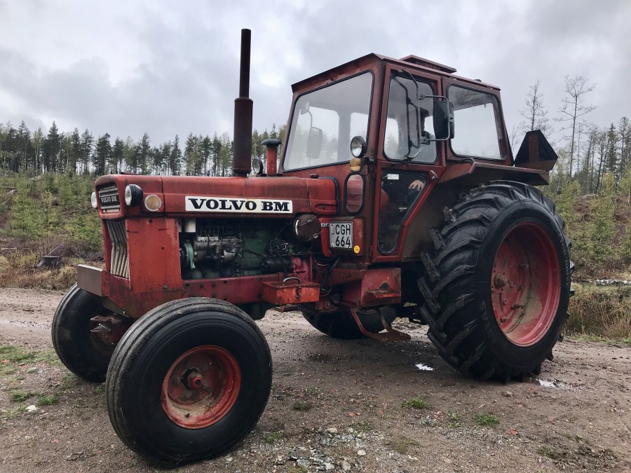 Veterantraktor Volvo BM T 800 C