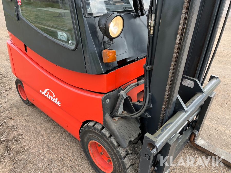 Eltruck Linde E30/600-03, Laholm, Klaravik auktioner