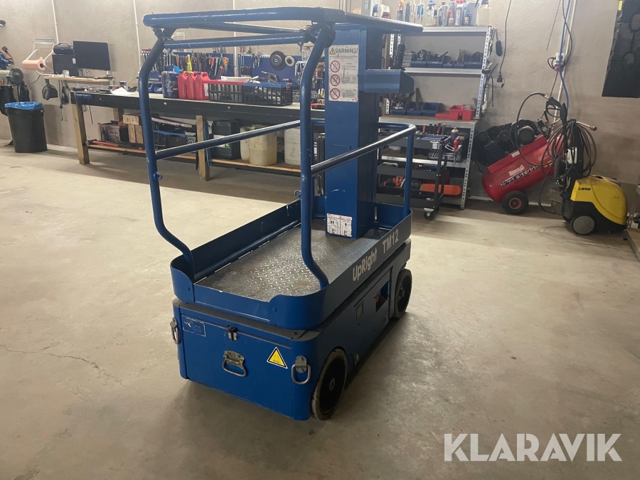 Pelarlift UpRight TM12, Östhammar, Klar