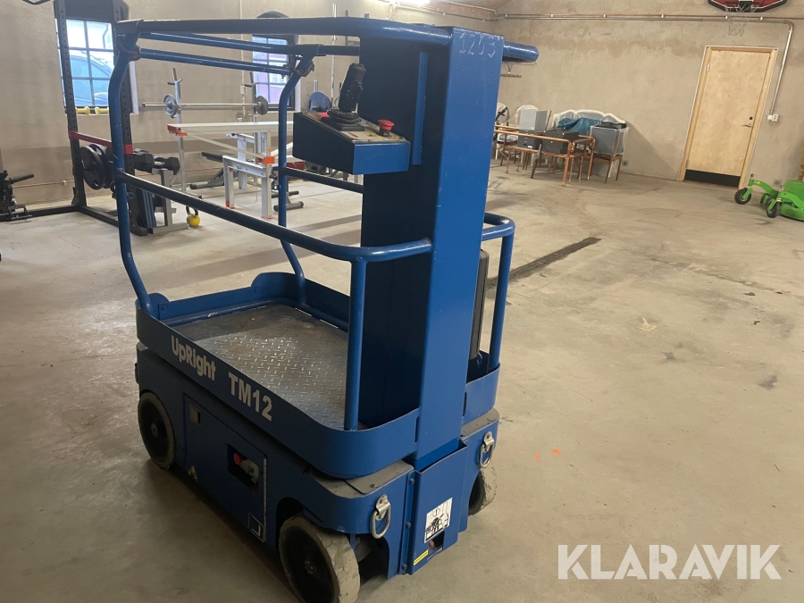 Pelarlift UpRight TM12, Östhammar, Klar