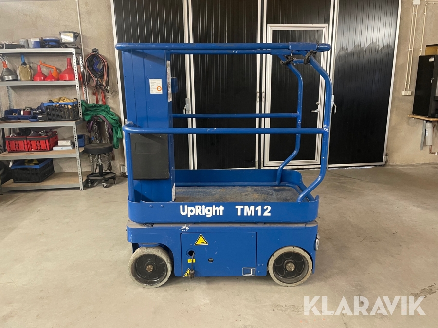 Pelarlift UpRight TM12, Östhammar, Klar