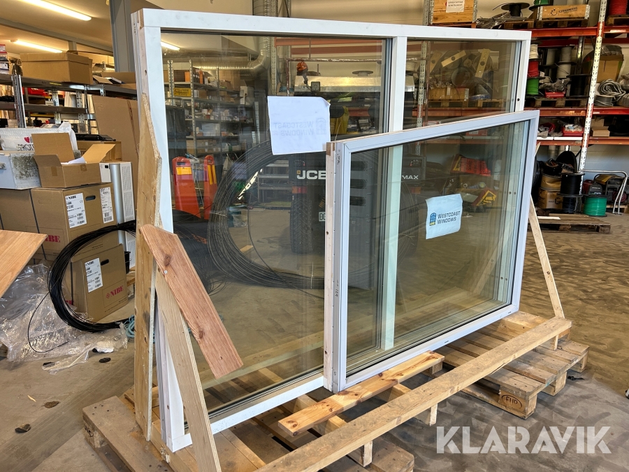 Fönster, trä / alu Westcoast Windows Fast, Uddevalla, Klarav