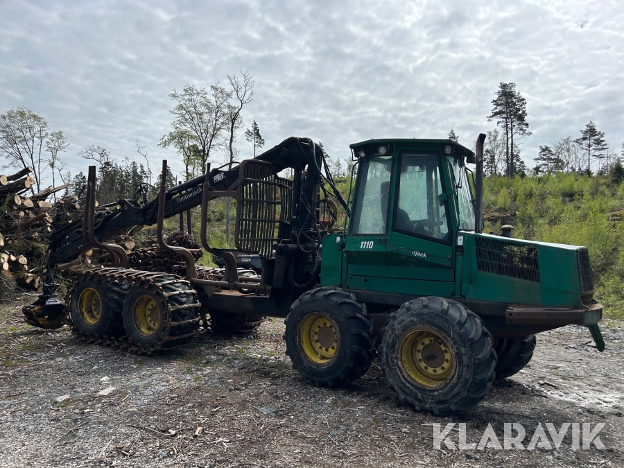 Skotare Timberjack 1110, Kungälv, Klaravik auktioner