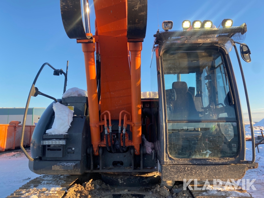 Bandgrävmaskin Hitachi Zaxis 225, Kiruna, Klaravik auktioner