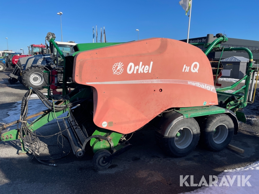 Rundbalspress Orkel HiQ Smart Baler, Uppsala, Klaravik aukti