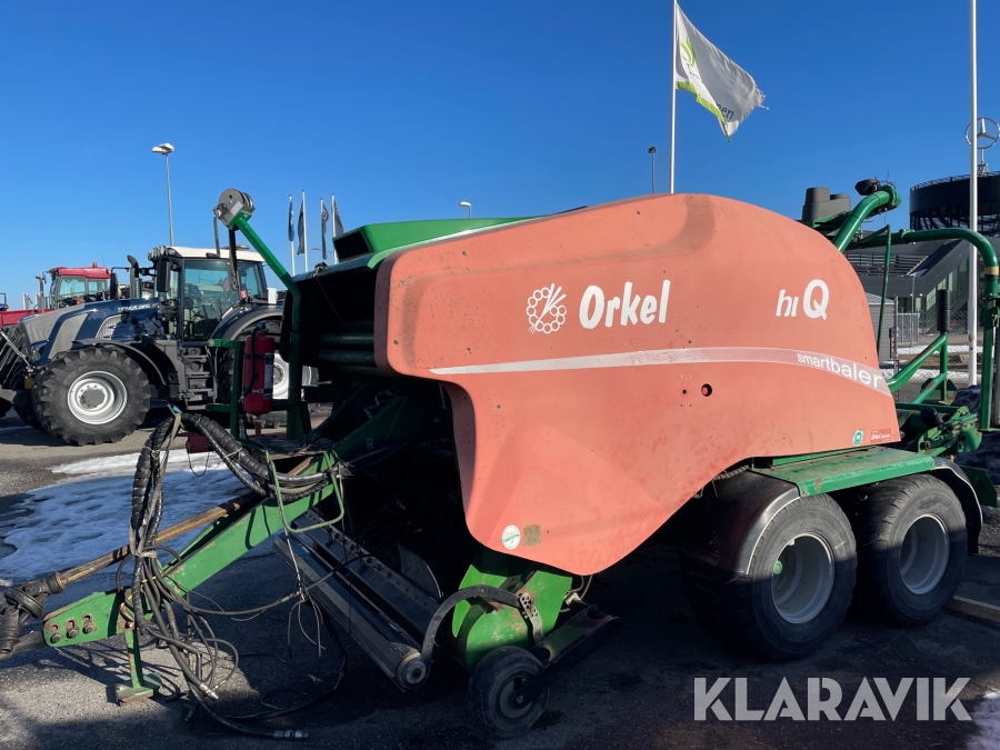 Rundbalspress Orkel HiQ Smart Baler, Uppsala, Klaravik aukti