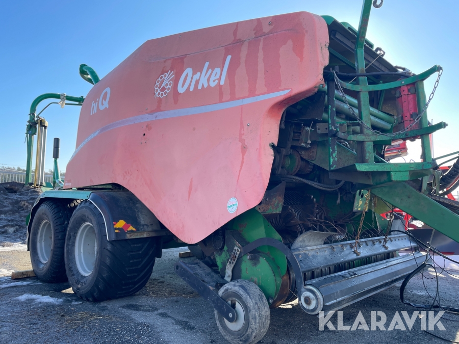 Rundbalspress Orkel HiQ Smart Baler, Uppsala, Klaravik aukti