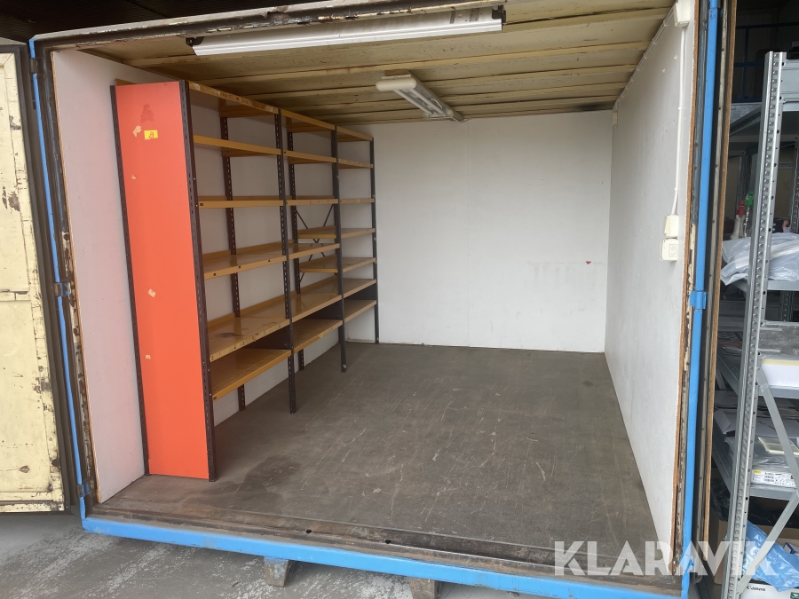 Förrådscontainer, Linköping, Klaravik auktioner