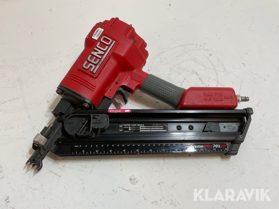 Tryckluftsdriven Spikpistol Senco Framepro 701 XP, Jönköping