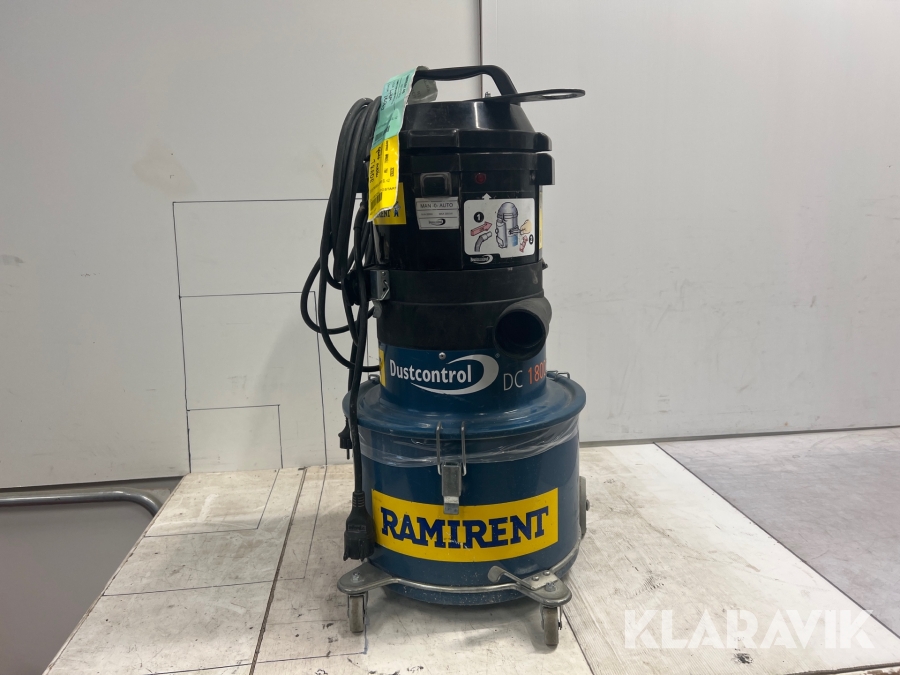 Stoftavskiljare Dustcontrol DC1800Autostart, Svalöv, Klaravi