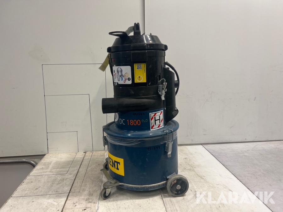Stoftavskiljare Dustcontrol DC1800Autostart, Svalöv, Klaravi