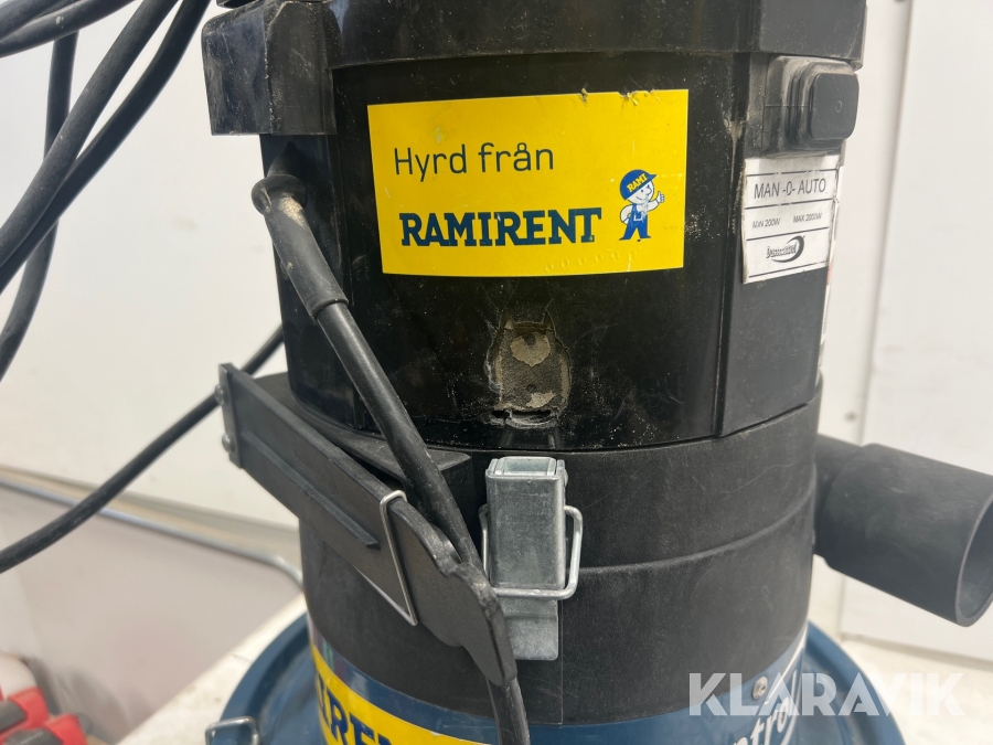 Stoftavskiljare Dustcontrol DC1800Autostart, Svalöv, Klaravi