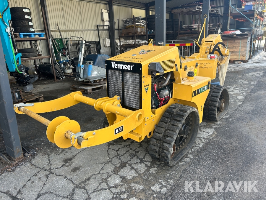 Vibroplog Vermeer PTX40, Luleå, Klaravik auktioner