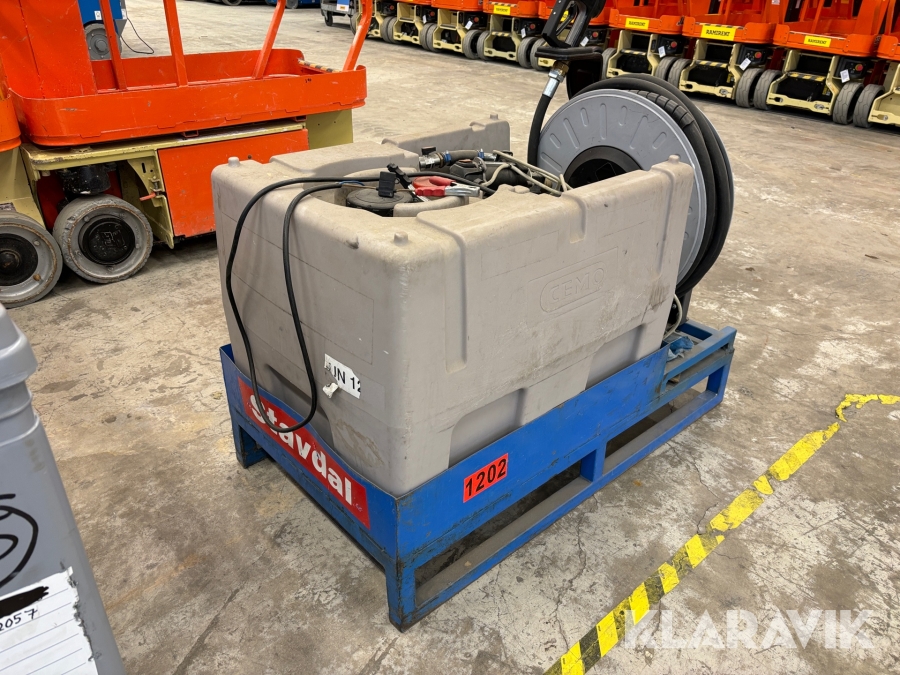 Tank med pump Cemo DT-Mobile easy, Järfälla, Klaravik auktio