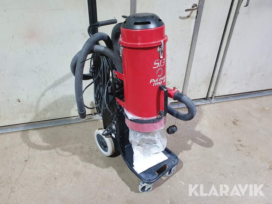 Stoftavskiljare Industridammsugare Pullman Ermator S13, Karl