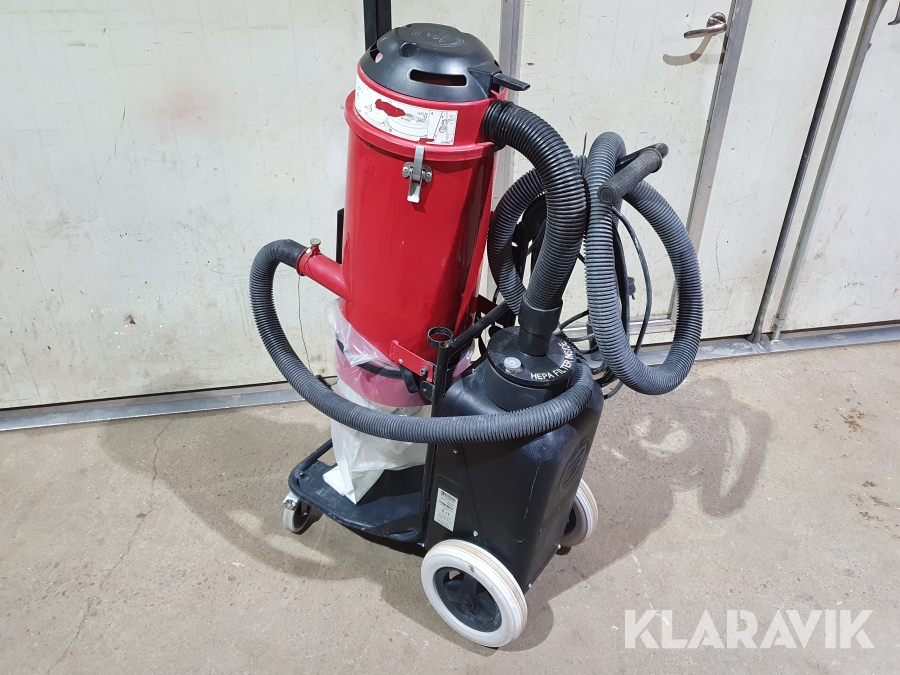 Stoftavskiljare Industridammsugare Pullman Ermator S13, Karl