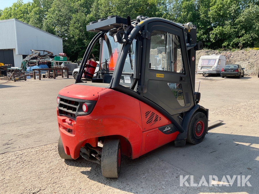 Dieseltruck Linde H35D-02, Nordanstig, Klaravik auktioner