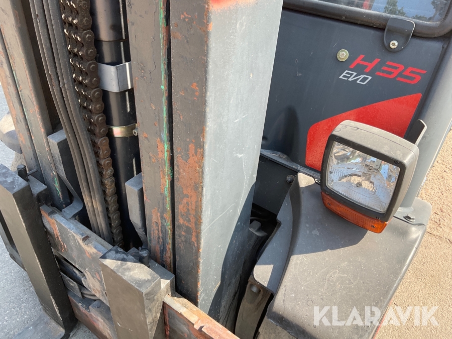 Dieseltruck Linde H35D-02, Nordanstig, Klaravik auktioner