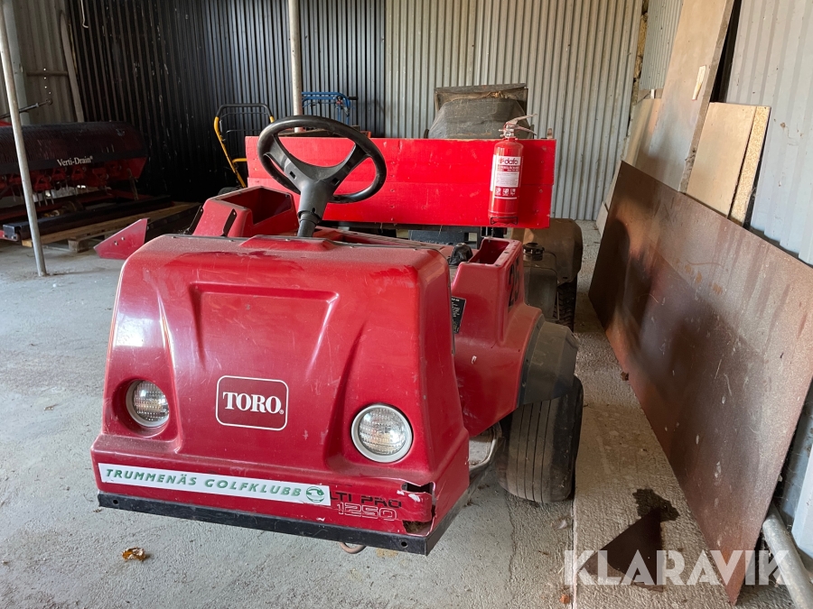 Spruttruck Toro Multi PRO 1250, Karlskrona, Klaravik auktion