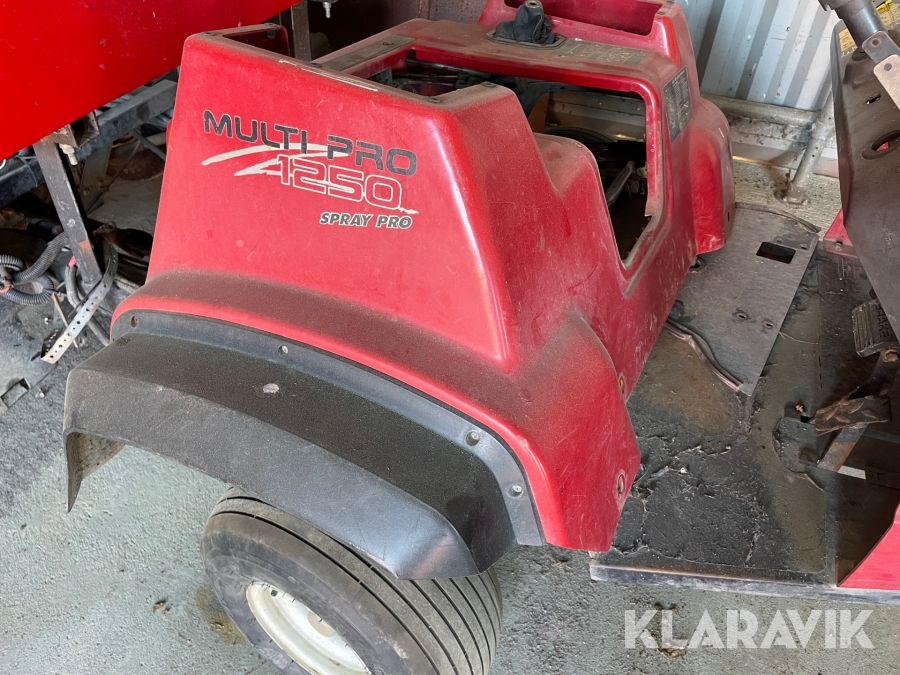 Spruttruck Toro Multi PRO 1250, Karlskrona, Klaravik auktion
