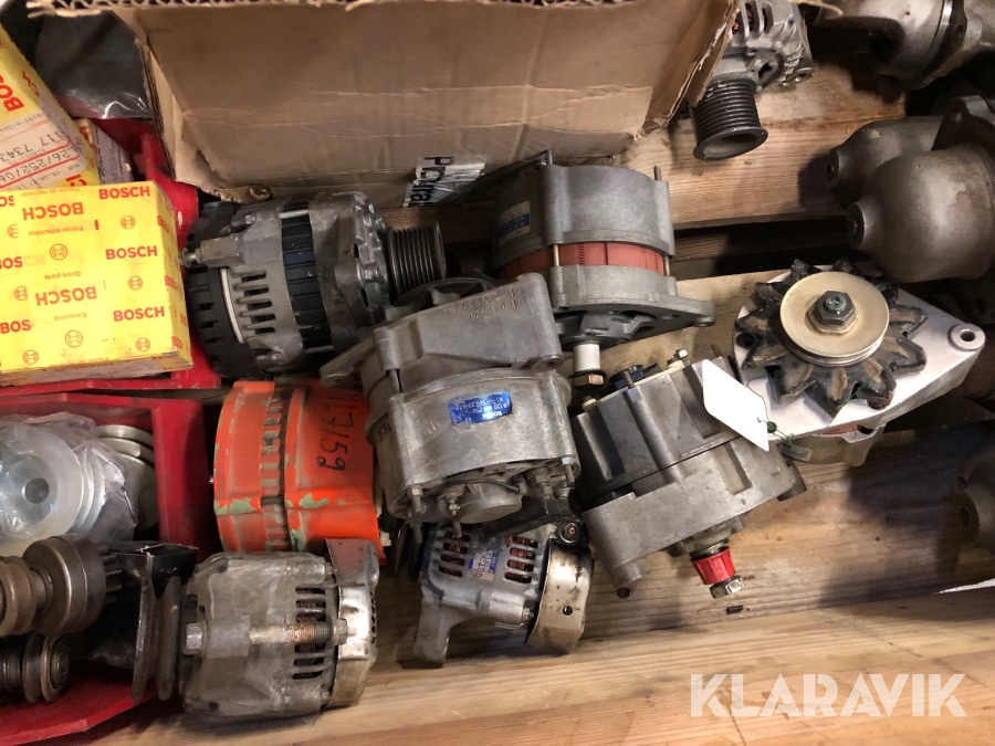 Generatorer plus Startmotorer och Reservdelar