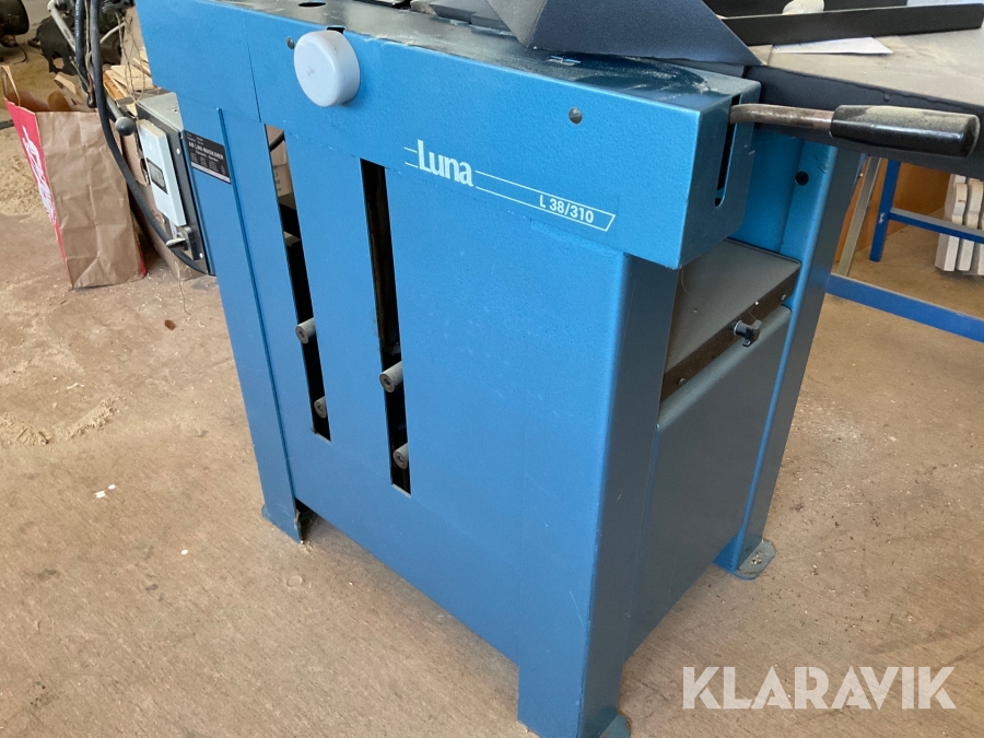 Rikt och planmaskin Luna L38/310, Hagfors, Klaravik auktione