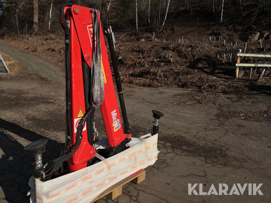 Kran Fassi Micro M30A.12, Jönköping, Klaravik auktioner