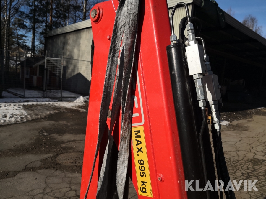 Kran Fassi Micro M30A.12, Jönköping, Klaravik auktioner