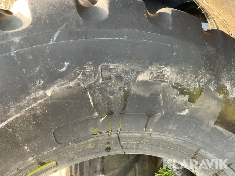 Däck Goodyear GP-2R 15.5-R25, Malung-Sälen, Klaravik auktion