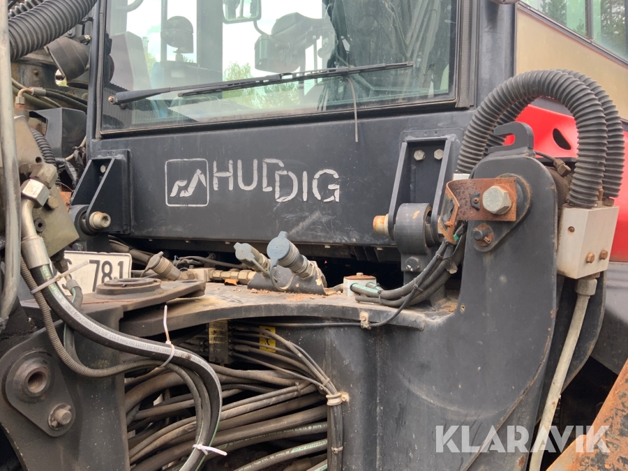 Grävlastare Huddig 860, Eksjö, Klaravik auktioner