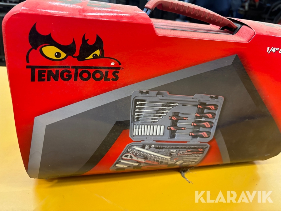 Verktygssats Teng Tools 95 delar, Kristianstad, Klaravik auk