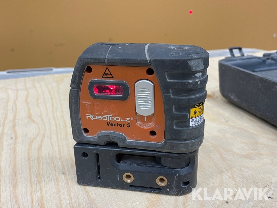 Hålsökare och punktlaser Magnespot & Robotoolz, Göteborg, Kl