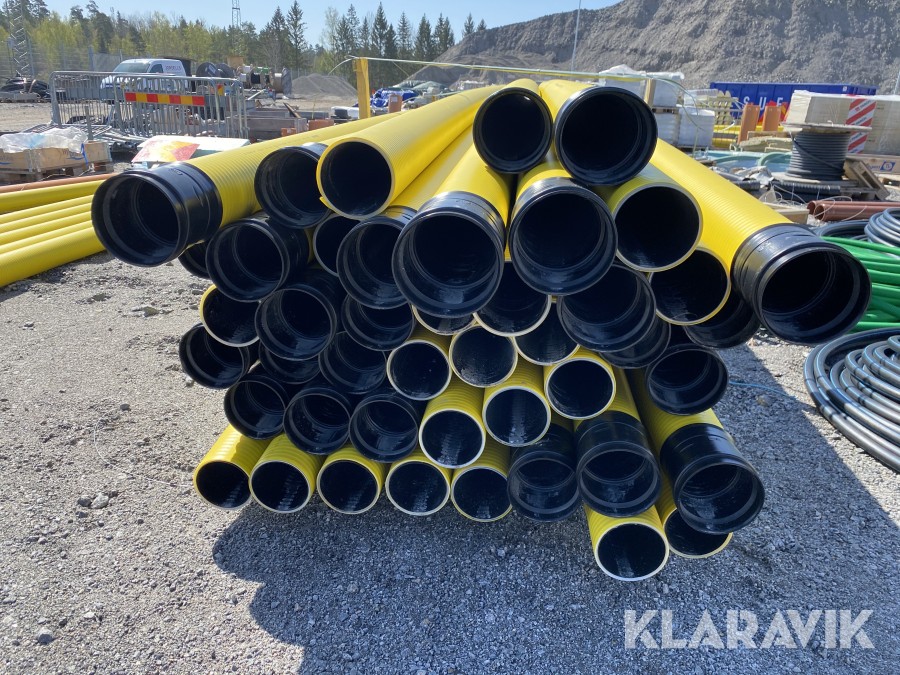 Klaravik Auktioner | Kabelskyddsrör ca 50 st Uponor 160 SNB 6m
