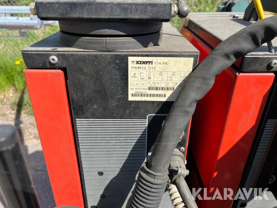 Svets Kemppi Pro 5000, Kungsör, Klaravik auktioner