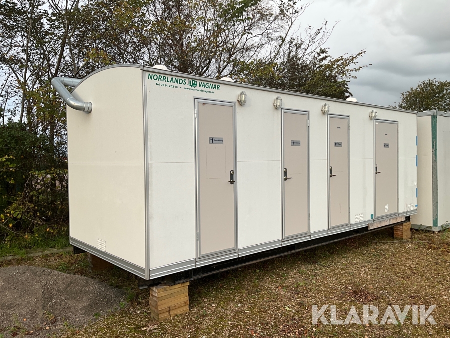 WC & Duschbod Norrlands Vagnar TD1HDC, Höganäs, Klaravik auk