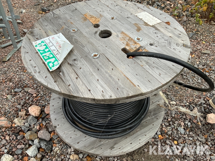Elkabel 89 meter 4 kvadrat 16A, Katrineholm, Klaravik auktio