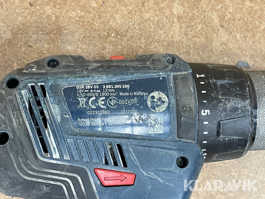 Slagborr och skruvdragare Bosch, Göteborg, Klaravik auktione