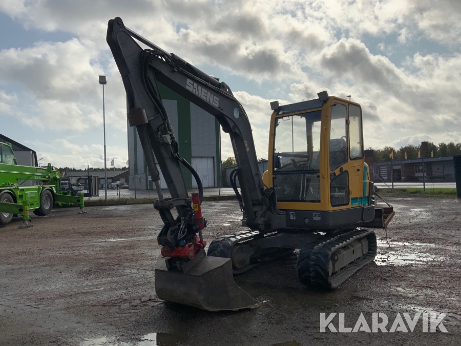 Grävmaskin Volvo EC45, Skara, Klaravik auktioner