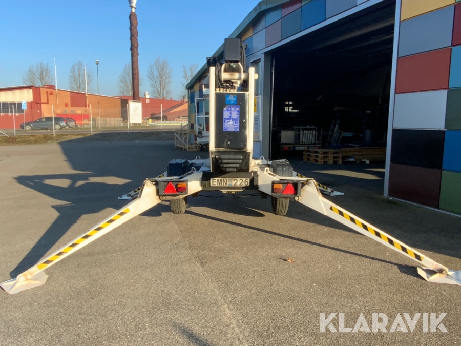 Släpvagnslift Dino 150, Sjöbo, Klaravik auktioner