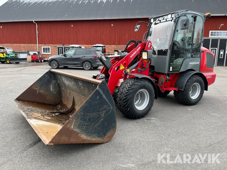 Hjullastare Weidemann 1880, Vara, Klaravik auktioner