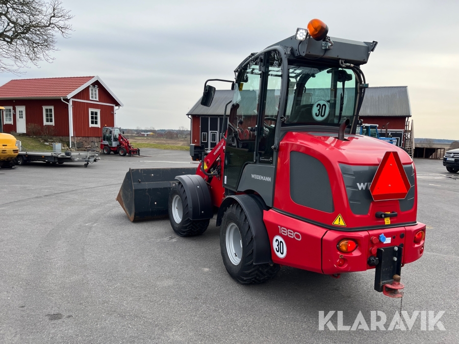 Hjullastare Weidemann 1880, Vara, Klaravik auktioner