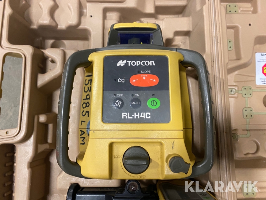 Planlaser 1 st, Handmottagare 1 st, Stativ 1 st Topcon RL-H3
