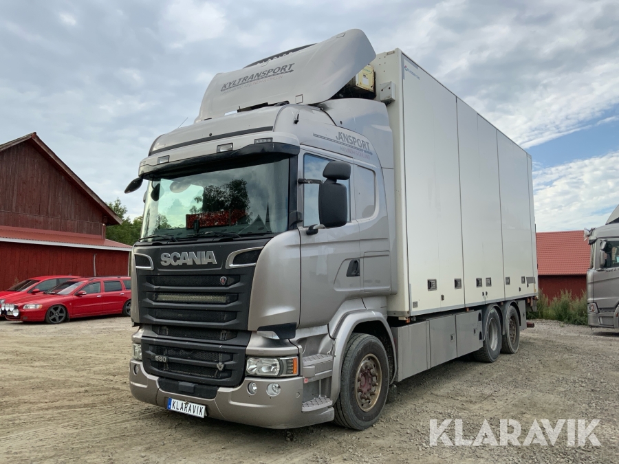 Lastbil Scania R580, Mariestad, Klaravik auktioner