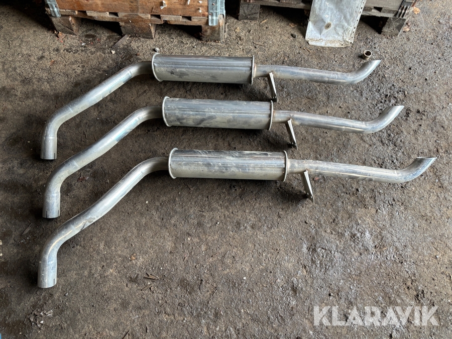 Rostfria ljuddämpare, Skellefteå, Klaravik auktioner