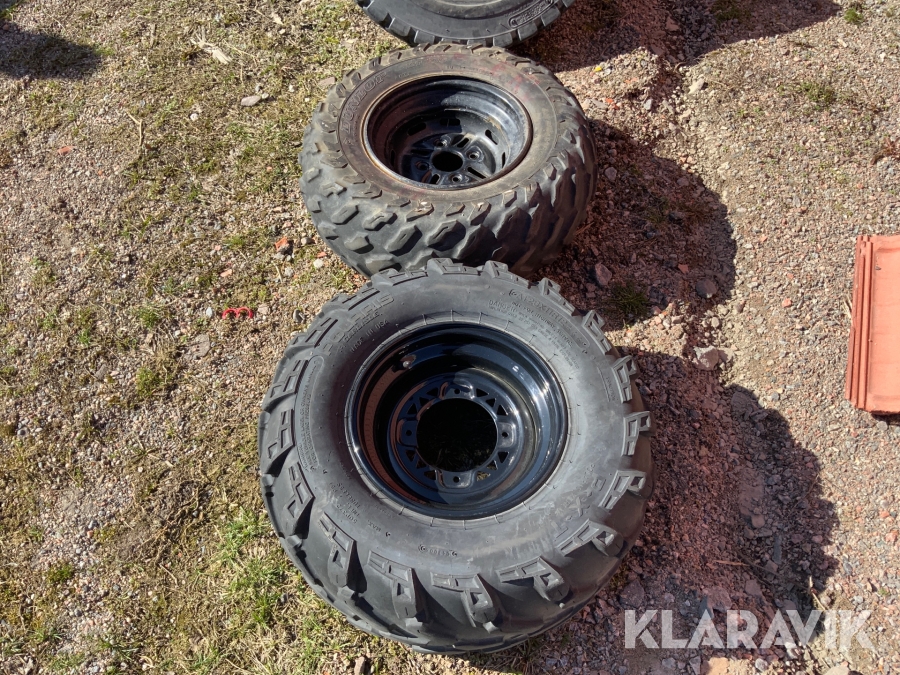 Atv-hjul Polaris/ dunlop, Nyköping, Klaravik auktioner