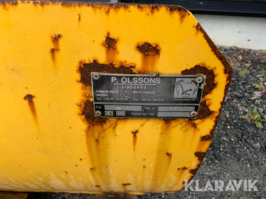 Redskapsbärare AEBI Rasant Berg Trak RS 1305, Mariestad, Kla