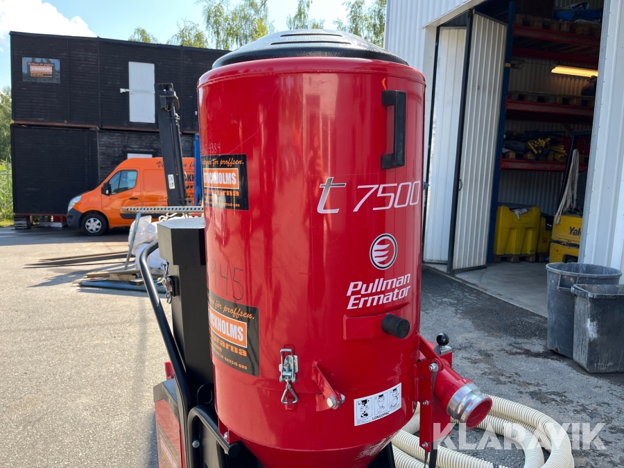 Stoftavskiljare Pullman Ermator T 7500, Nacka, Klaravik aukt