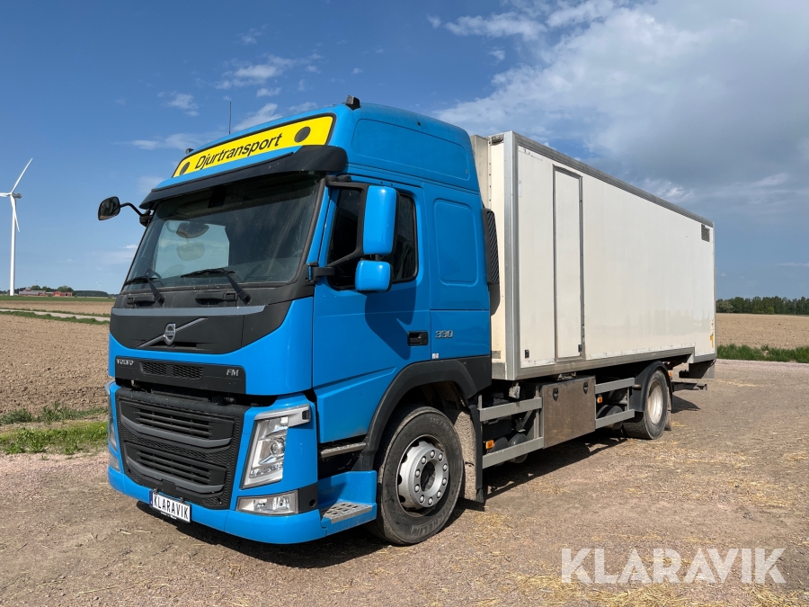 Djurtransport Volvo FM 330, Mjölby, Klaravik auktioner