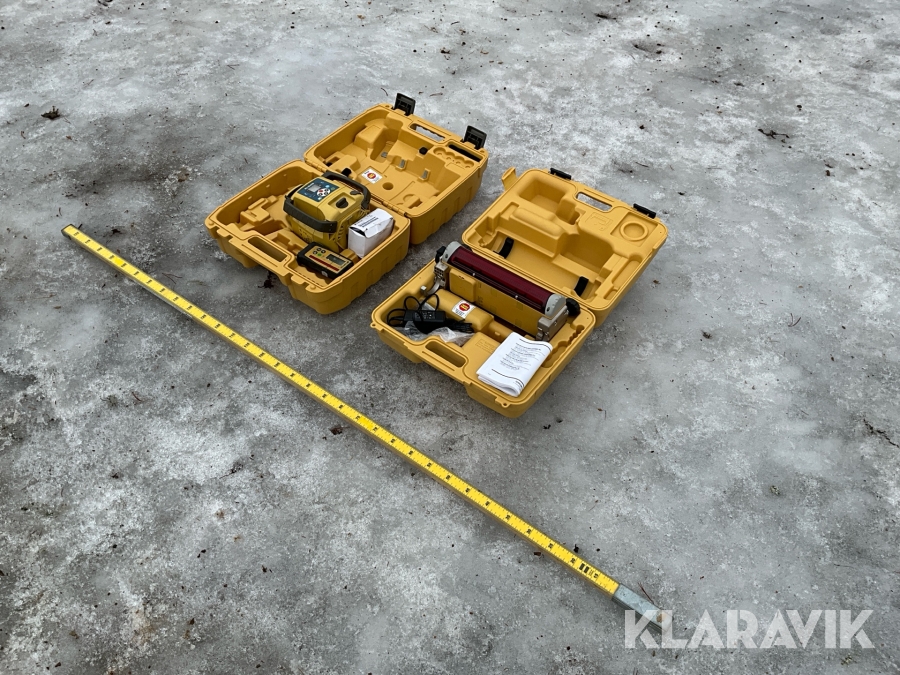 Laserutrustning Topcon, Munkfors, Klaravik auktioner